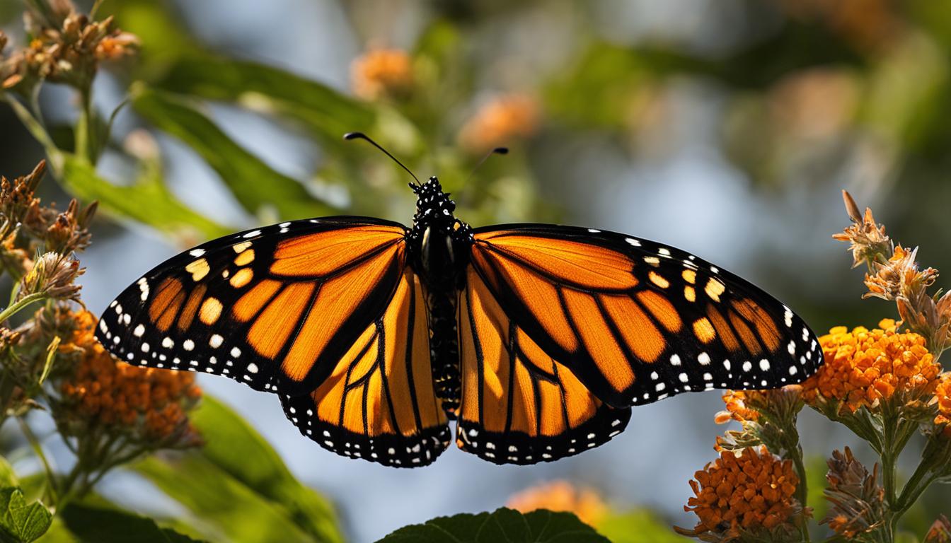 Monarch Butterfly Close Up: Nature's Vibrant Art