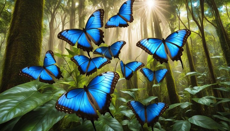 Blue Morpho Butterflies: Rarity Explained